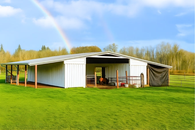 PodRoof Kit | GB361 Model | Gable Roof Style – Shield Roof Solutions