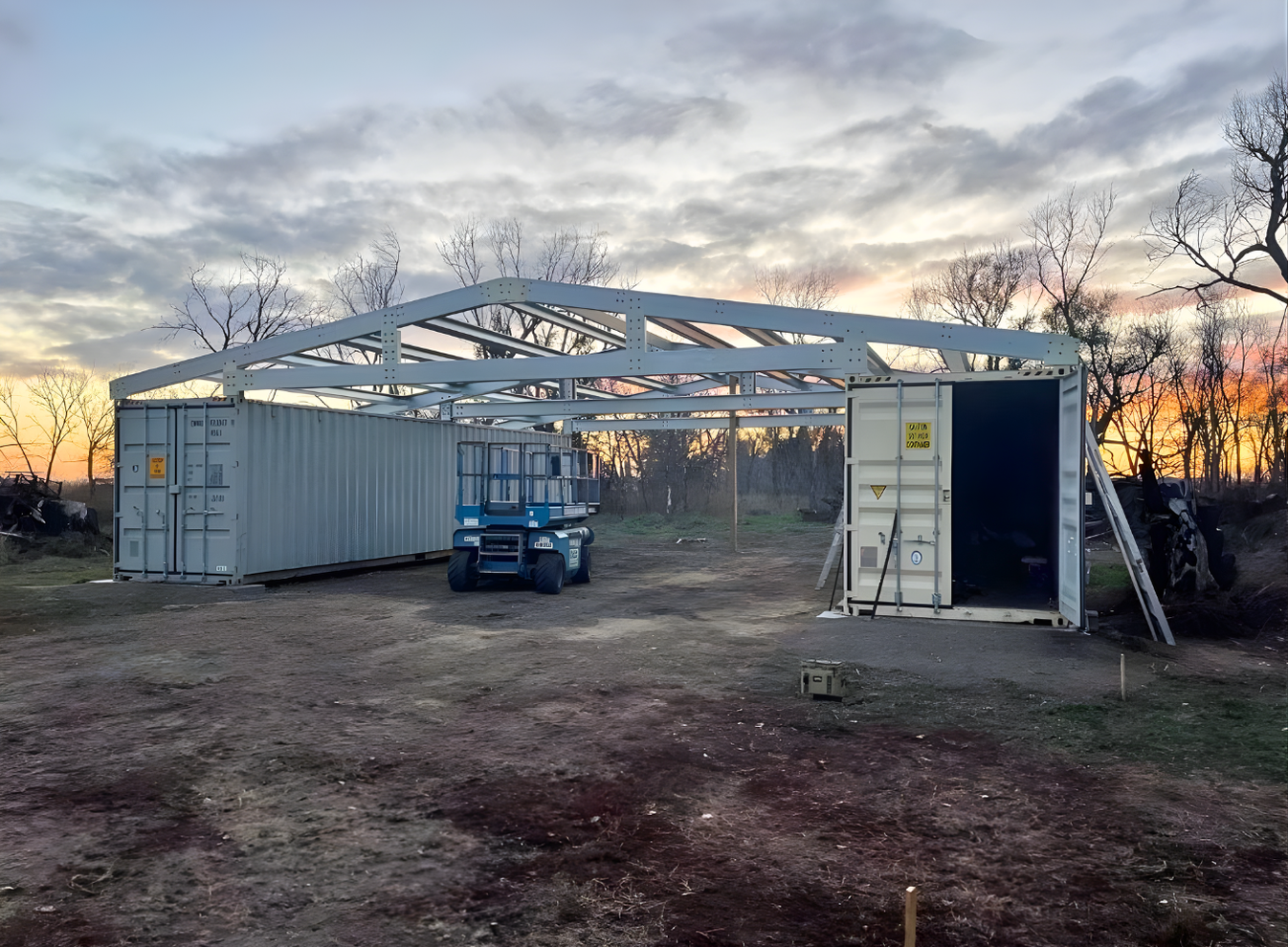 PodRoof Kit | GB46SP Model | Gable Roof Style – Shield Roof Solutions
