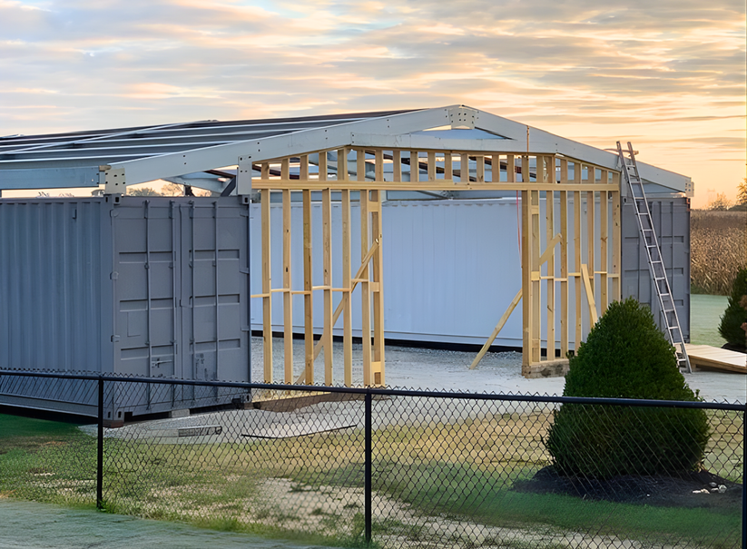 PodRoof Kit | GB46 Model | Gable Roof Style – Shield Roof Solutions