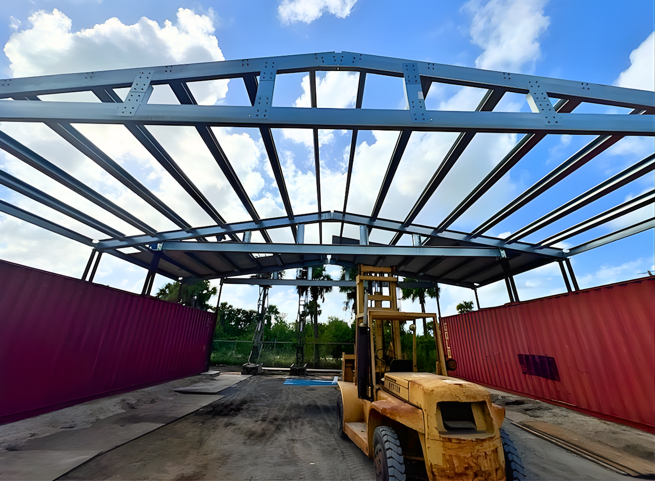 PodRoof Kit | GB56HZ Model | Gable Roof Style – Shield Roof Solutions