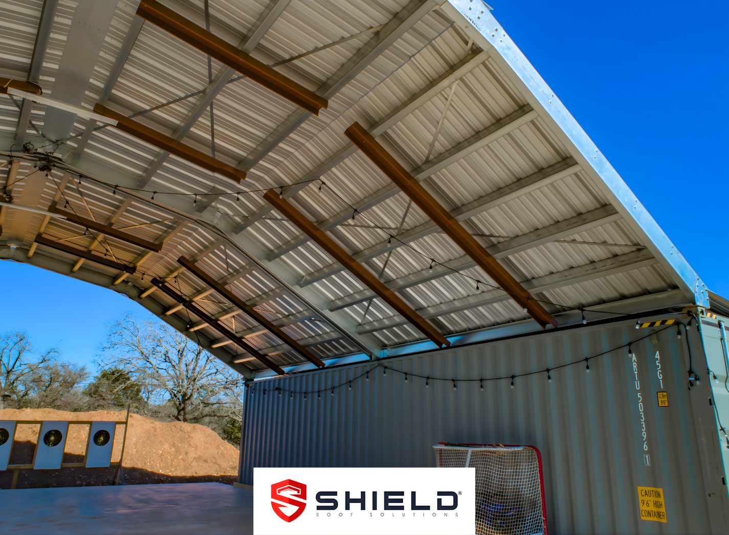 PodRoof Kit | GM401 Model | Gambrel Roof Style – Shield Roof Solutions